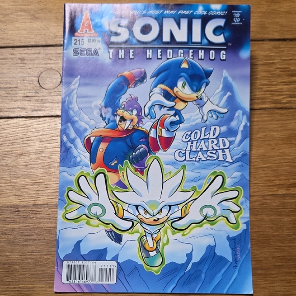 Sega | Other | Sonic The Hedgehog Comic Cold Hard Clash Edition | Poshmark